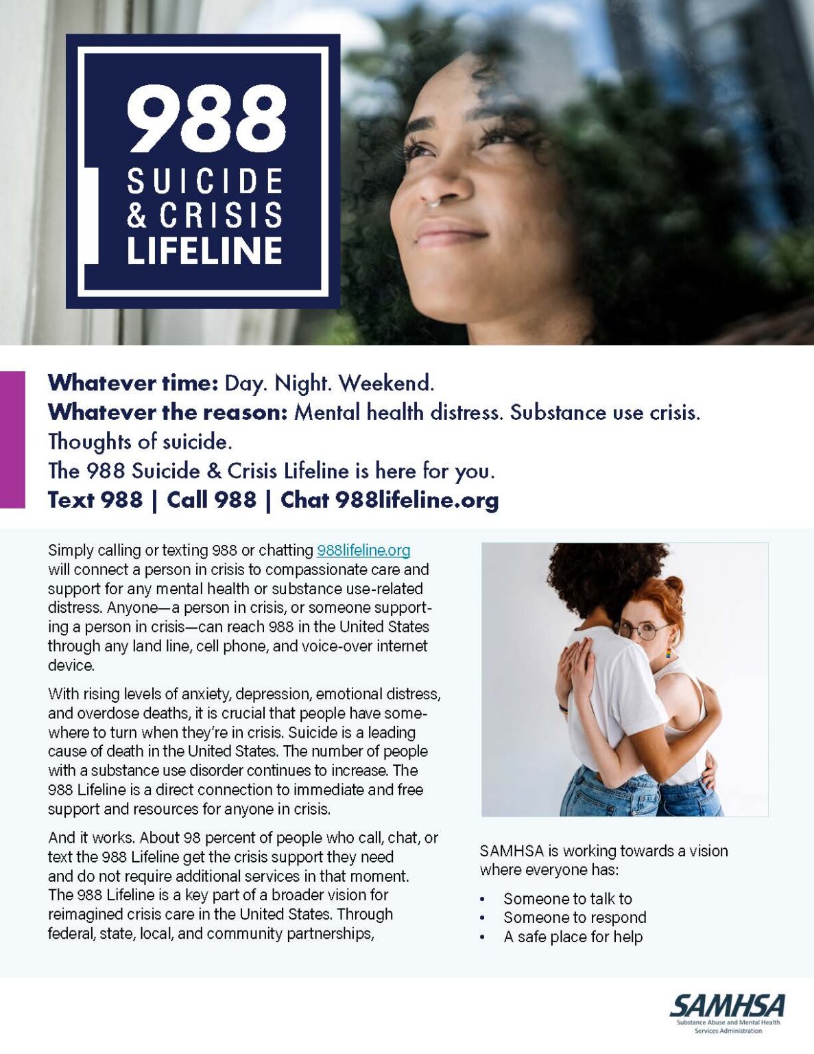 988 Suicide & Crisis Lifeline - myGA