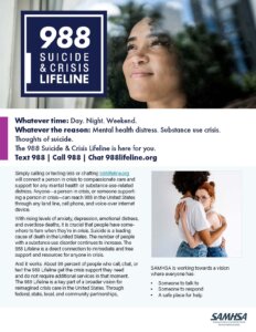 988 Suicide & Crisis Lifeline - myGA
