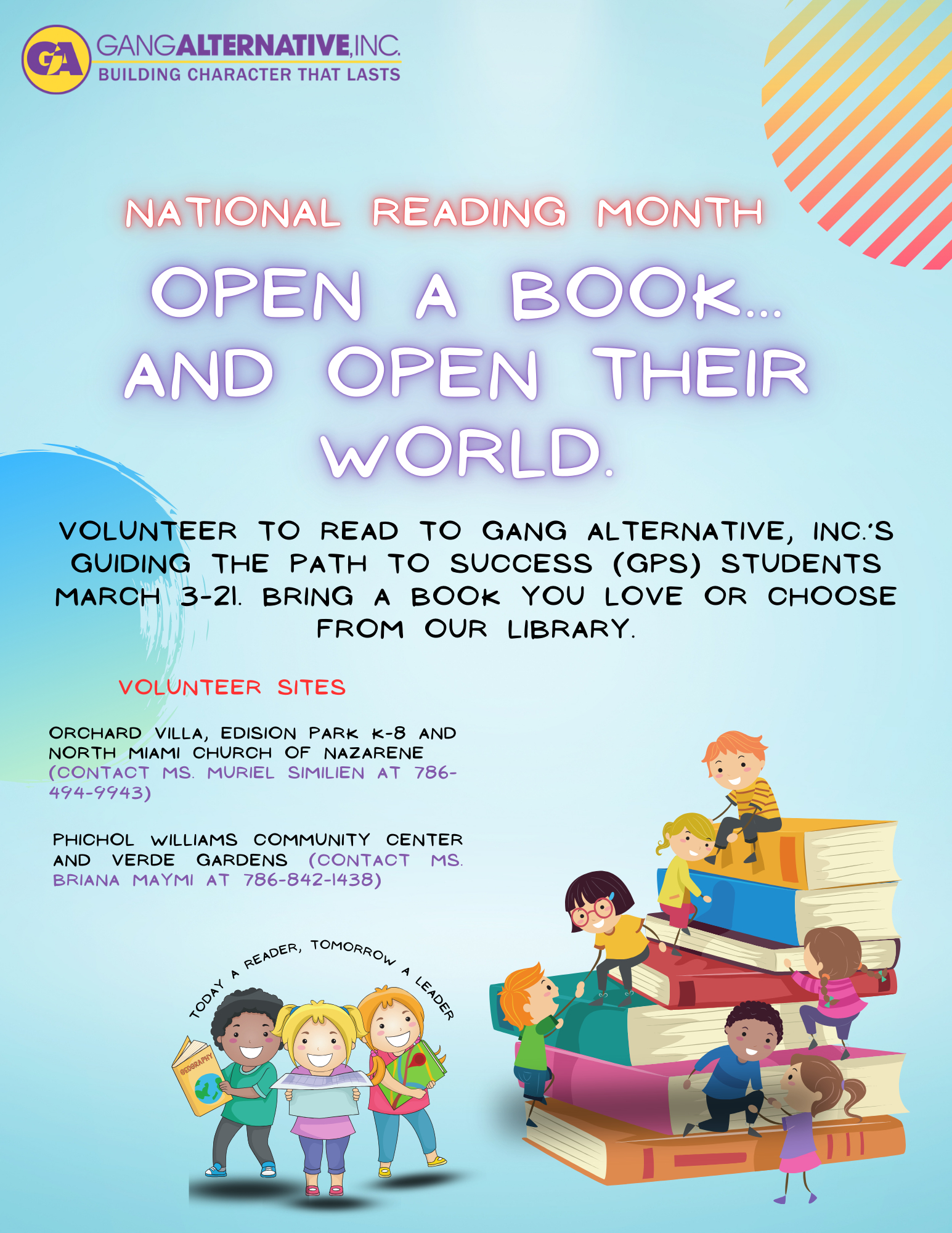 GPS National Reading Month - myGA
